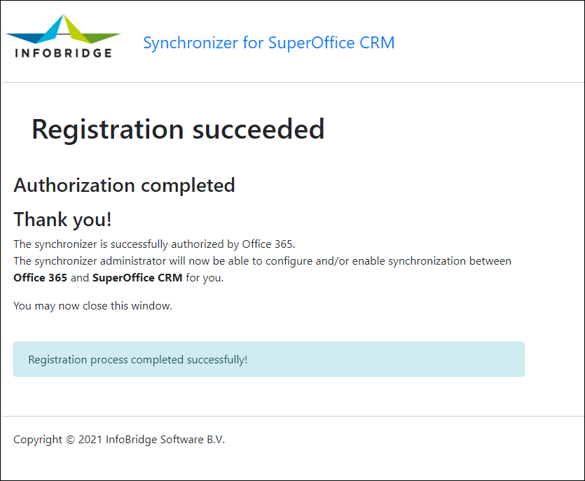 Microsoft 365 Token Authentication Manager – InfoBridge